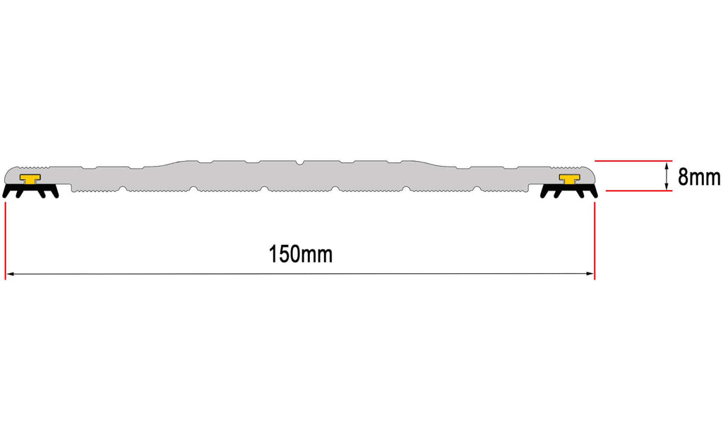 8mm Industrial Strength Aluminium Threshold – GaraDry® AU